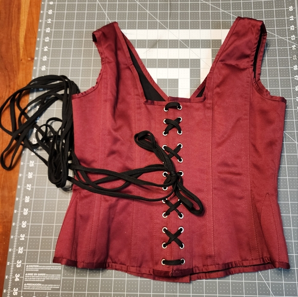 Corset Story | Tops | Gothic Vneck Corset | Poshmark